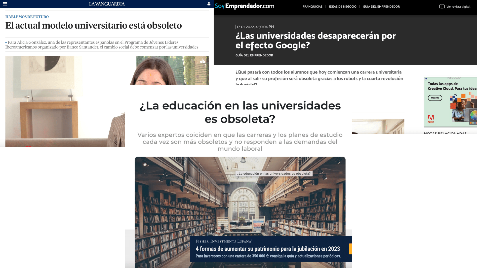 ¡La universidad está obsoleta! 3 razones que debes conocer